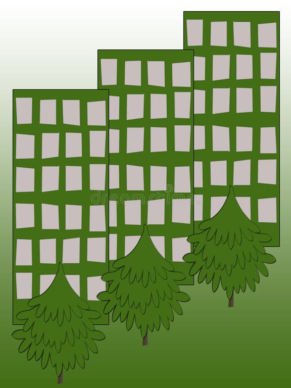 Ecology of city stock illustration. Illustration of cleanliness - 15492521