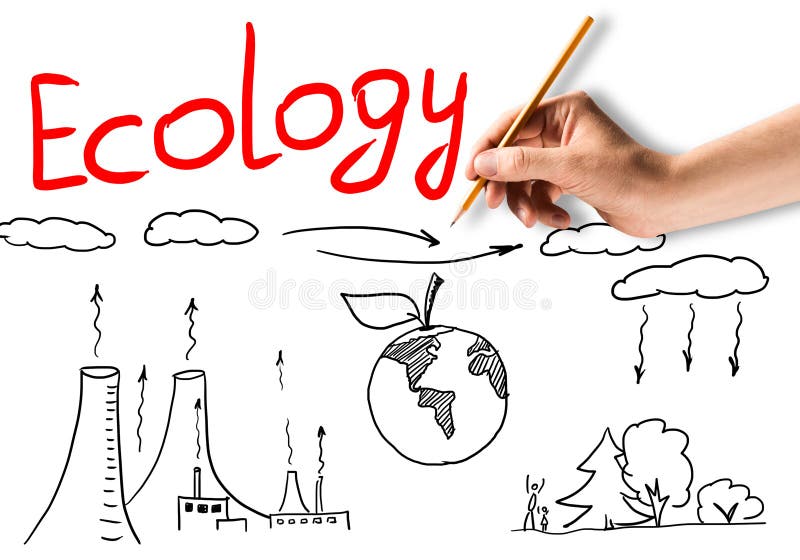 Ecology Concept stock image. Image of creative, draw - 60820447