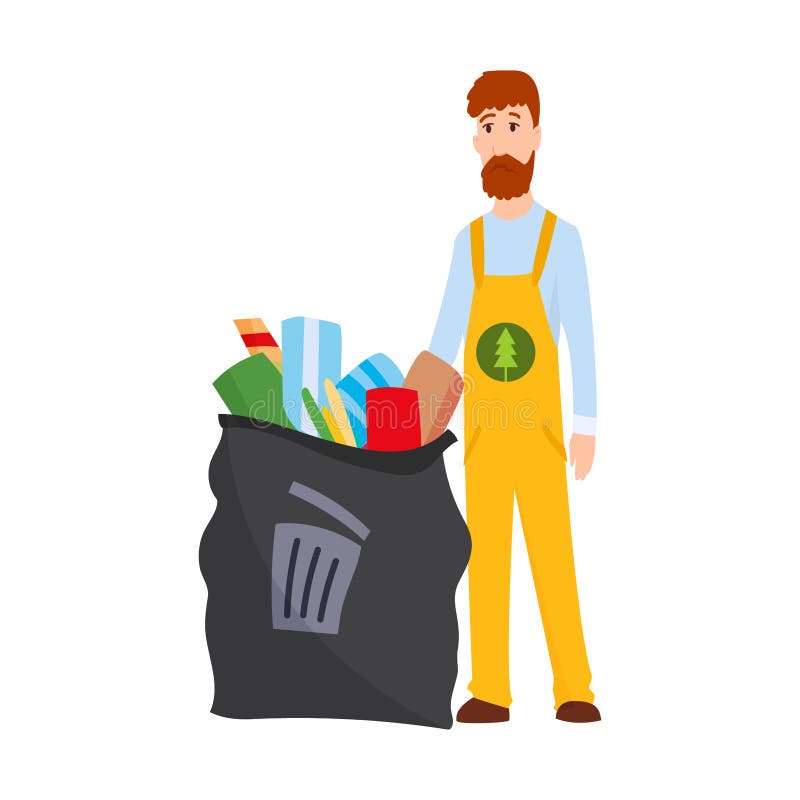 Garbage Man Stock Illustrations – 11,970 Garbage Man Stock ...