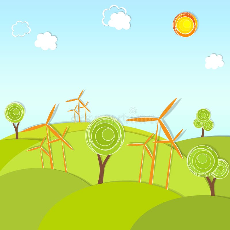 Ecology concept stock vector. Illustration of environment - 90312442