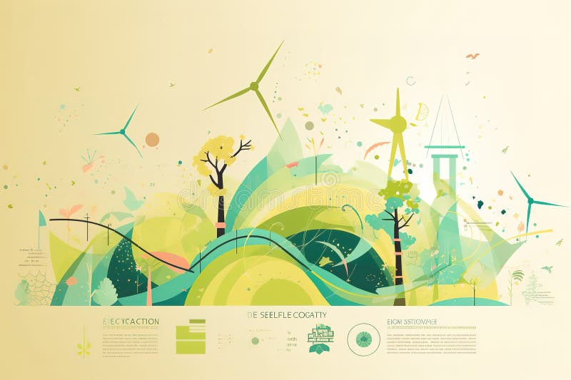 Ecology Concept and Environmental, Banner Design Elements for ...