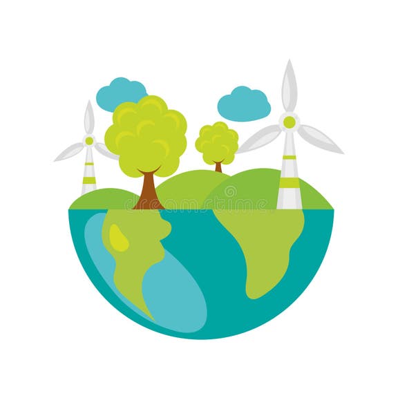 Ecology earth design stock vector. Illustration of earth - 297677089