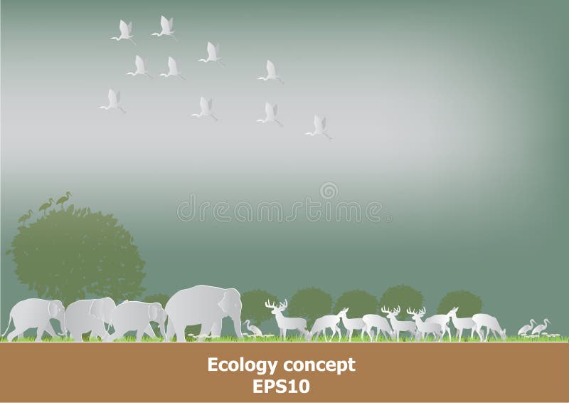 Ecology,Environment Concept for Heath the Earth Stock Illustration ...