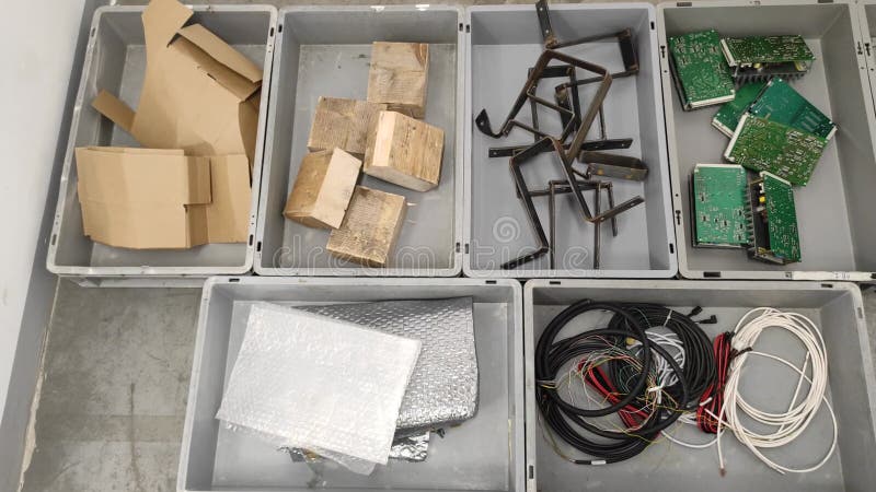 Video: Ecology. Garbage sorting. Waste recycling. Industrial waste ...