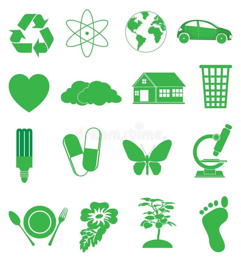 Black Icons Sustainability White Stock Illustrations – 264 Black Icons ...
