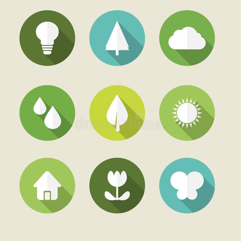 Ecology icons stock vector. Illustration of navigation - 56403494
