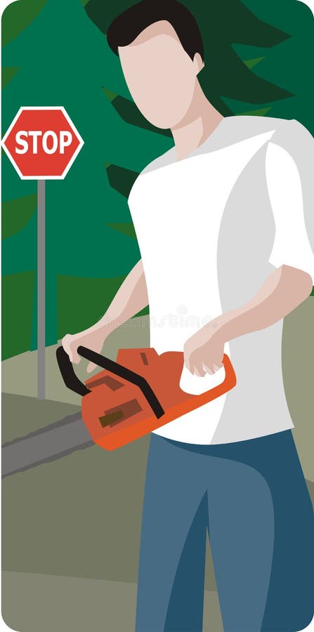 Stop Tree Cut Forest Stock Illustrations – 180 Stop Tree Cut Forest ...