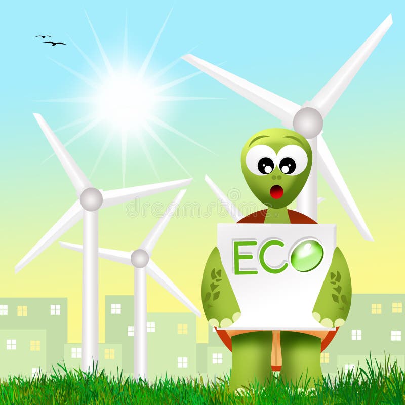 Ecology stock illustration. Illustration of ecological - 43668694