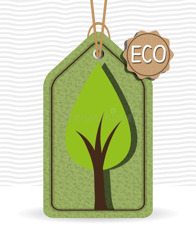 Ecology label graphic stock vector. Illustration of advice - 65825578