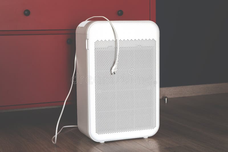 Microclimate. Home and Office Air Purifier Stock Photo - Image of ...