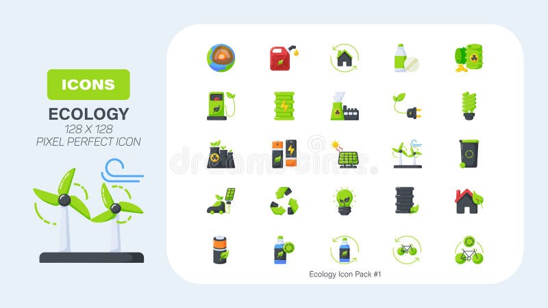 Ecology Natural Resources Icon Set, Eco Friendly Color Flat Icon Stock ... Ecology Natural Resources Icon Set, Eco Friendly Color Flat Icon Stock ...