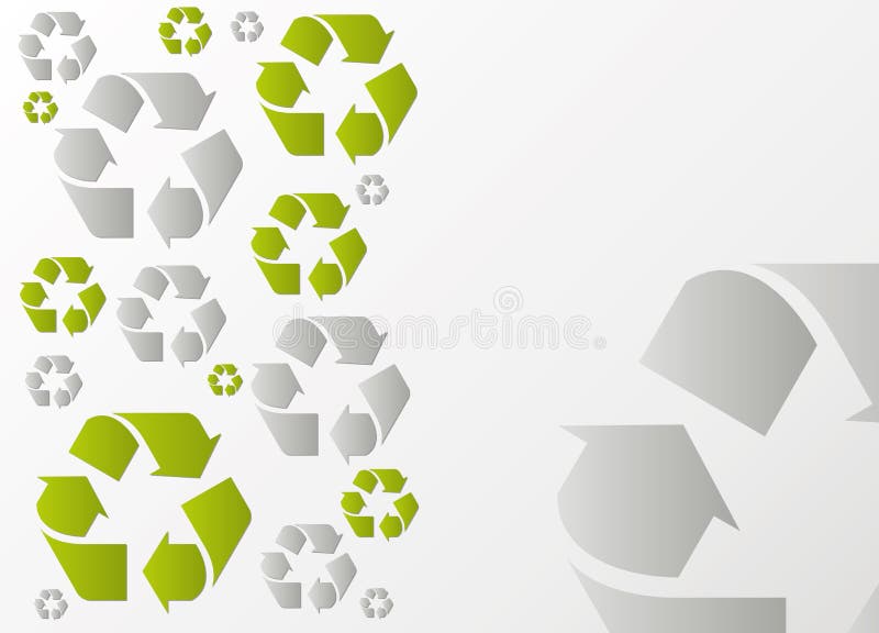 Recycling background stock vector. Illustration of dispose - 11203163