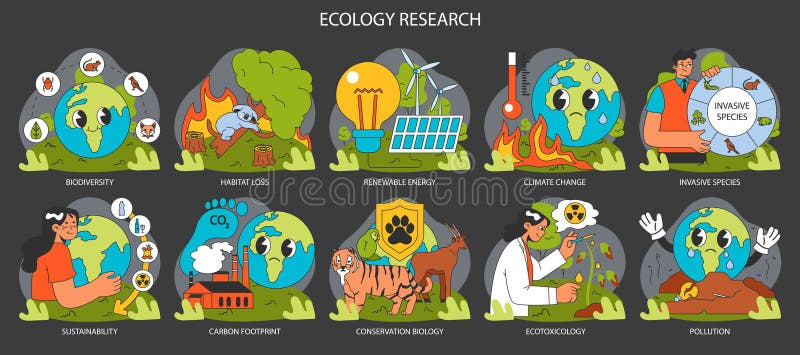 Environmental Challenges Stock Illustrations – 583 Environmental ...