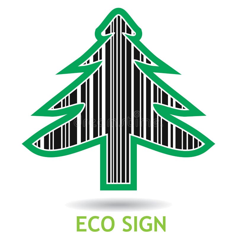 Ecology sign stock vector. Illustration of biomass, emblem - 55815407