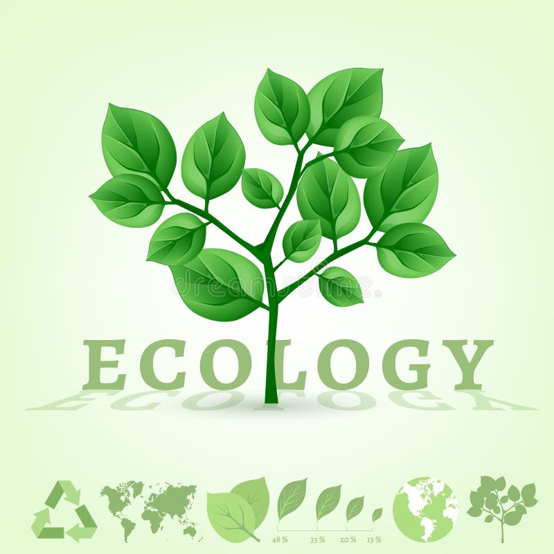 Ecology world infographics stock vector. Illustration of green - 57127500