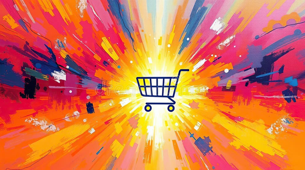 Ecommerce Checkout Flow: Cart Progress Bar and Payment Icons Stock ...