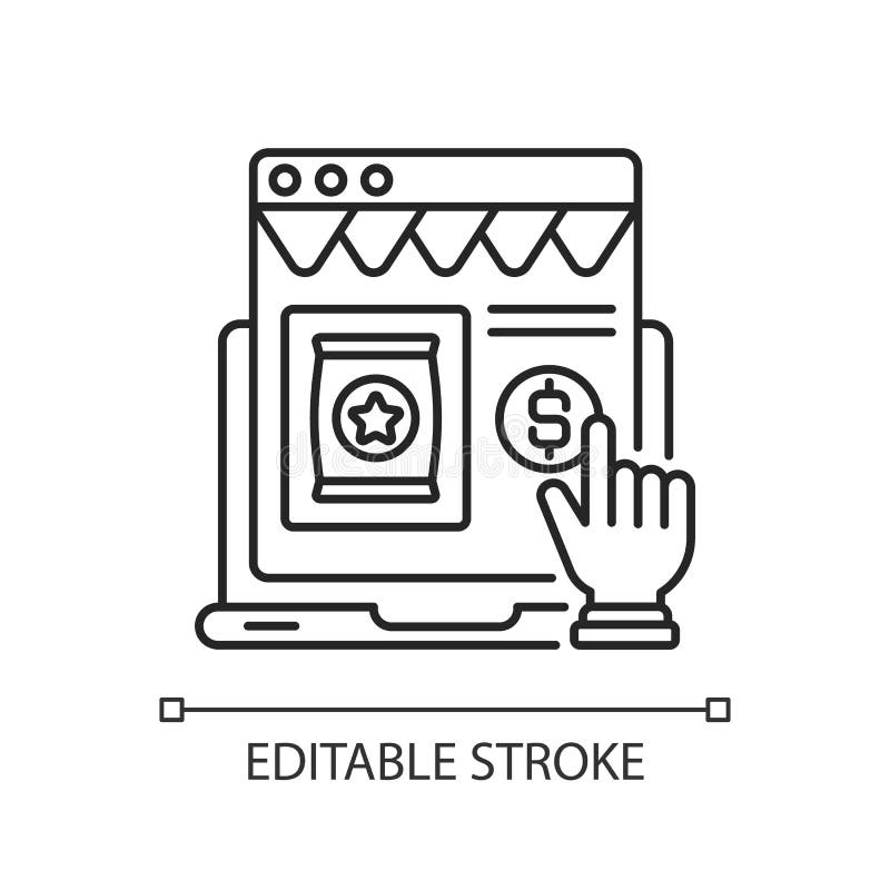 Ecommerce Linear Icon Set. Includes Thin Line Map Pointer, Shopping ... Ecommerce Linear Icon Set. Includes Thin Line Map Pointer, Shopping ...