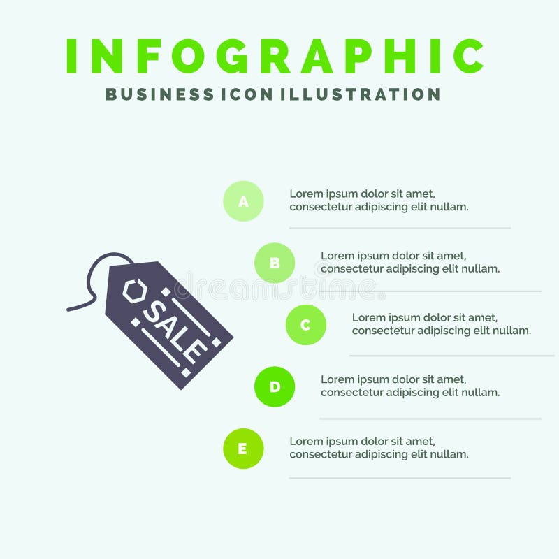 Ecommerce, Shopping, Tag, Sale Infographics Presentation Template. 5 ...