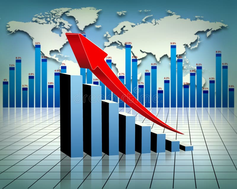Economía stock de ilustración. Ilustración de diagrama - 19695578