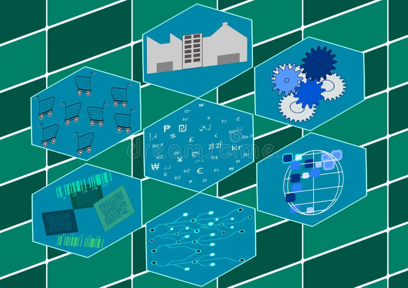 Economic activity stock illustration. Illustration of forecasts - 56958045