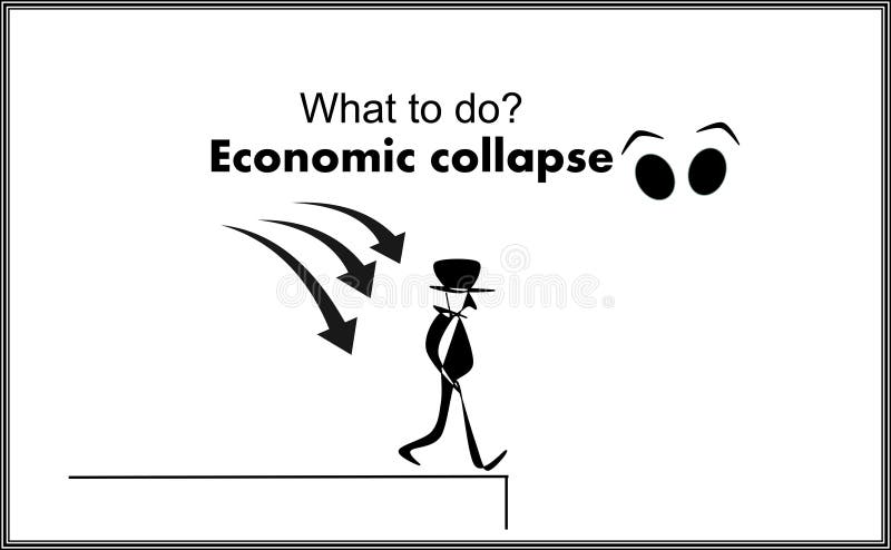 Economic Chaos and Crisis. an Indicator of the Economic Condition. 3d ...