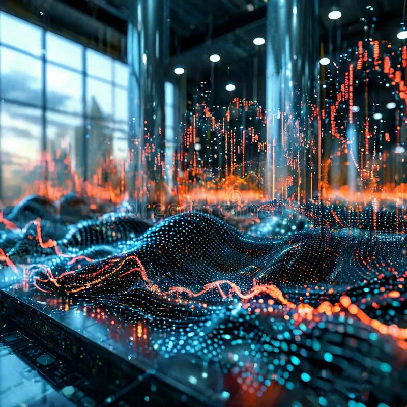 Economic Charts for Presentation Stock Image - Image of data, stage ...