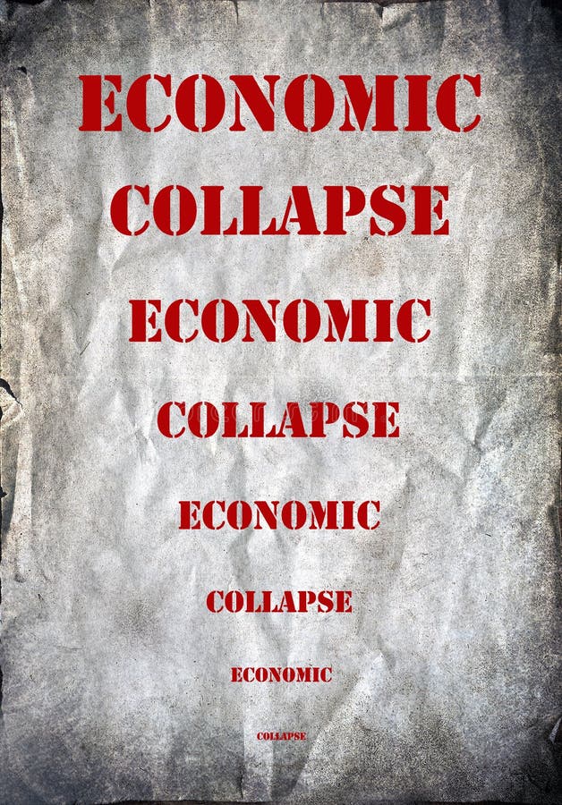 Economic crisis stock illustration. Illustration of difficult - 18531494