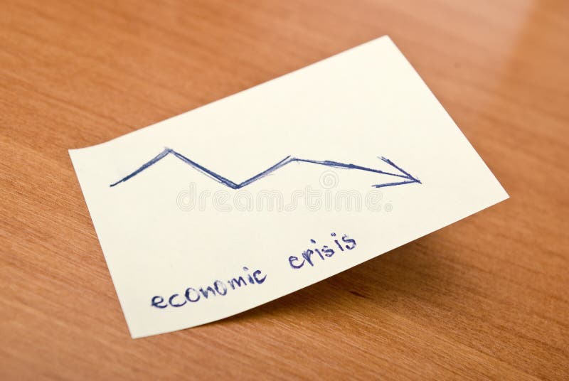 Economic crisis stock photo. Image of white, blank, economic - 7524504