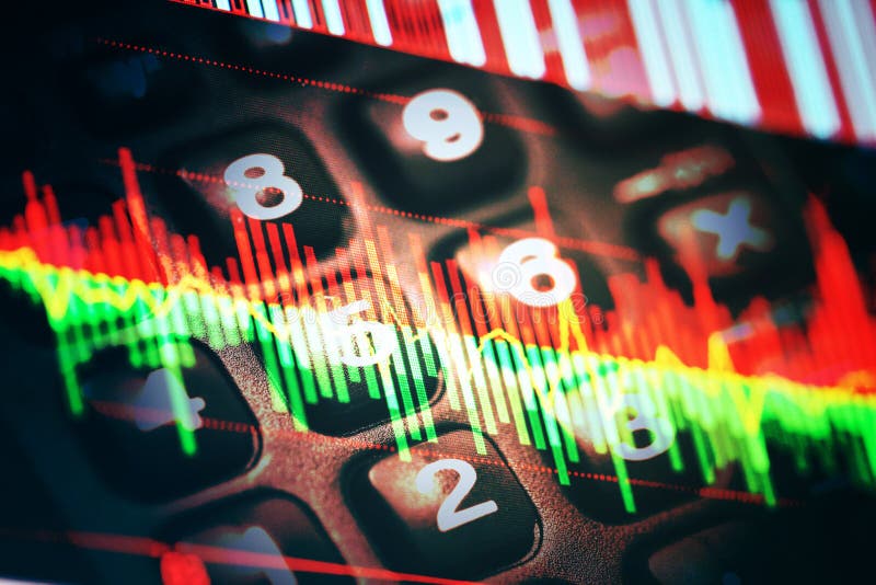 Economic data indicators stock image. Image of count - 68427145