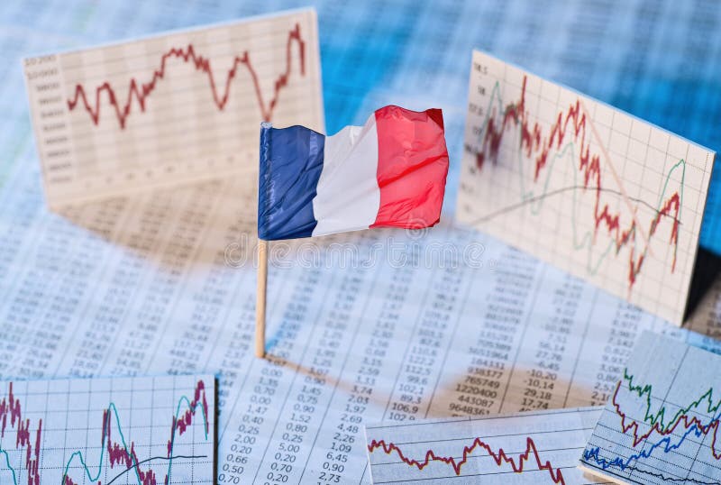 Economic Development in France Stock Image - Image of financial ...