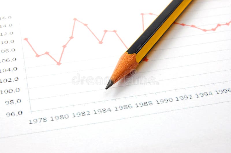Economic graph stock image. Image of shares, chart, financial - 8273887