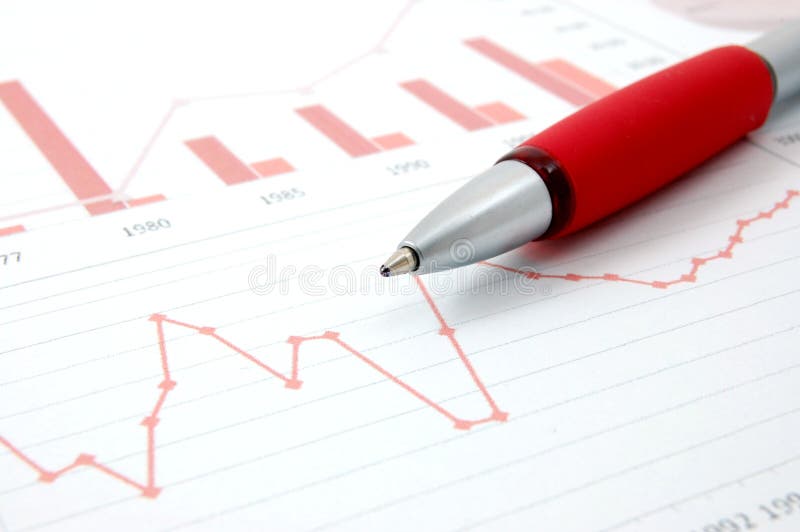 Economic graph stock image. Image of shares, chart, financial - 8273887