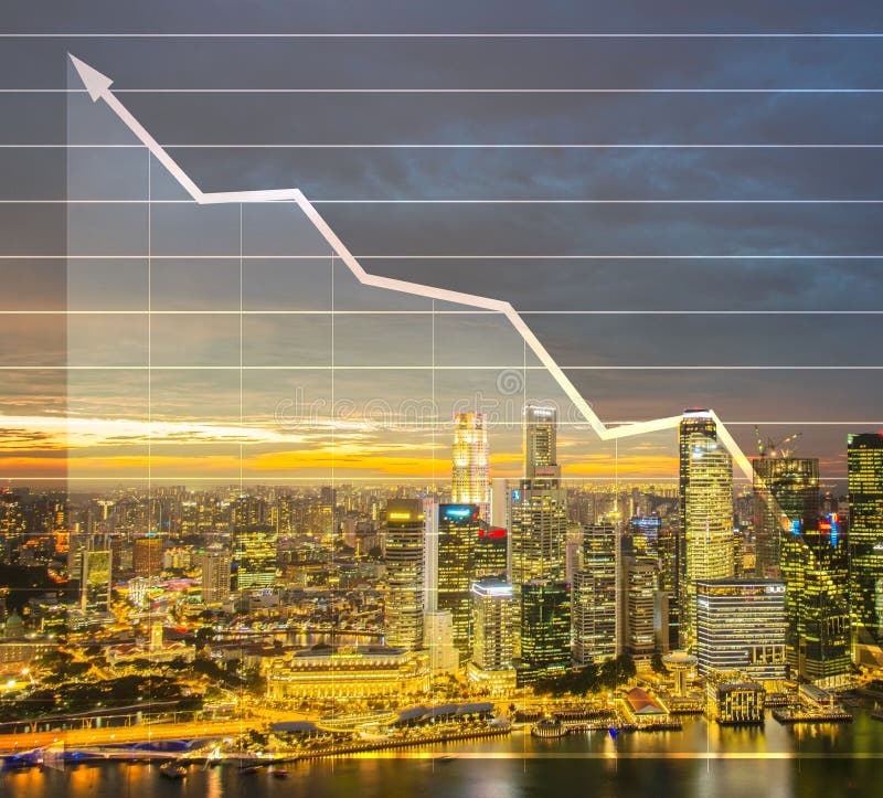 Economic Growth Concept with Charts Stock Image - Image of forecast ...