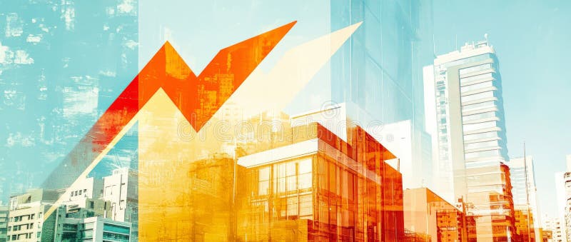 Economic Growth is Visually Represented by a Dynamic Arrow Graph Set ...