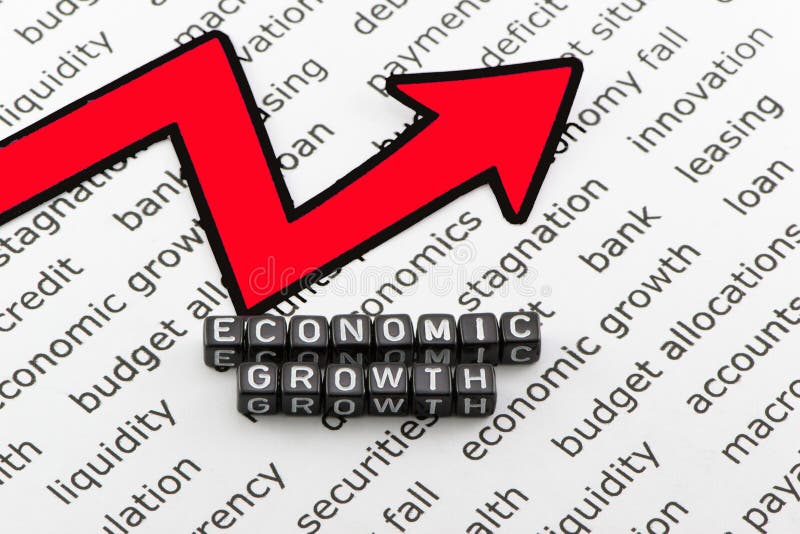 The economic growth stock photo. Image of default, finance - 79568364