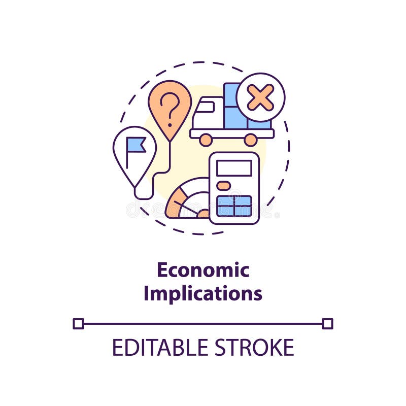 Economic Impact Outline Icon Stock Illustrations – 115 Economic Impact ...