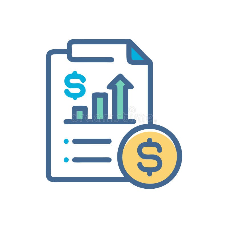 Economic Recovery Plan Icon Stock Vector - Illustration of insights ...