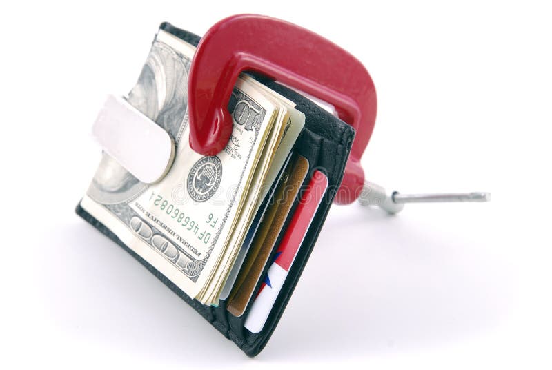 Economic squeeze stock photo. Image of credit, cheap - 10727972