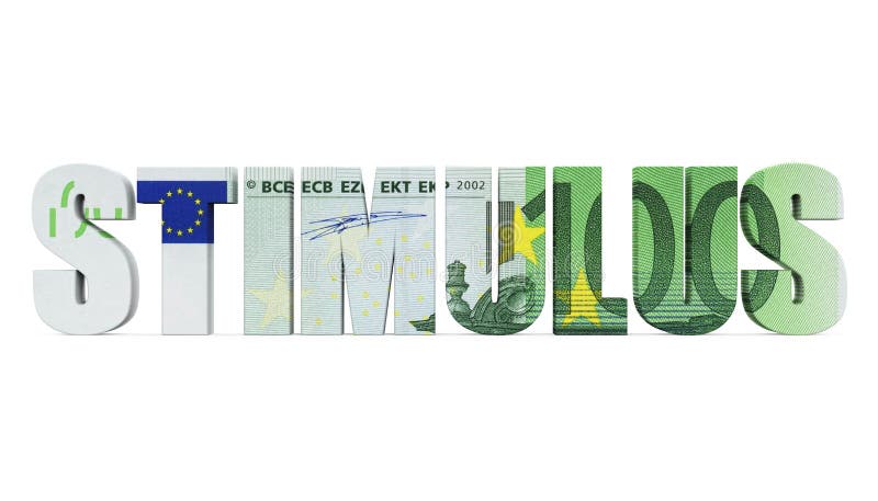 Economic Stimulus Euro Illustration Stock Illustration - Illustration ...