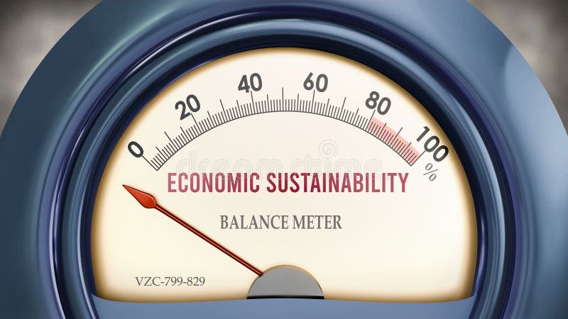 Economic Sustainability and Balance Meter that Hits less Than Zero ...