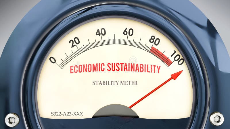 Economic Sustainability and Stability Meter that is Hitting a Full ...