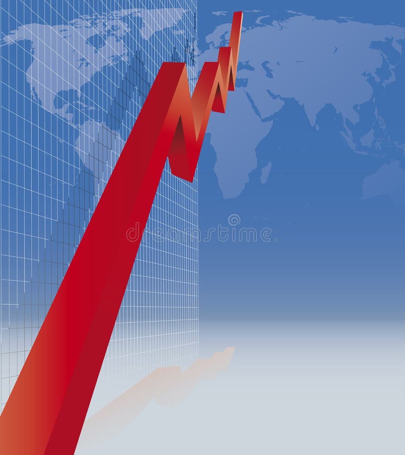 Economisch herstel stock illustratie. Illustration of herstellen - 26339662