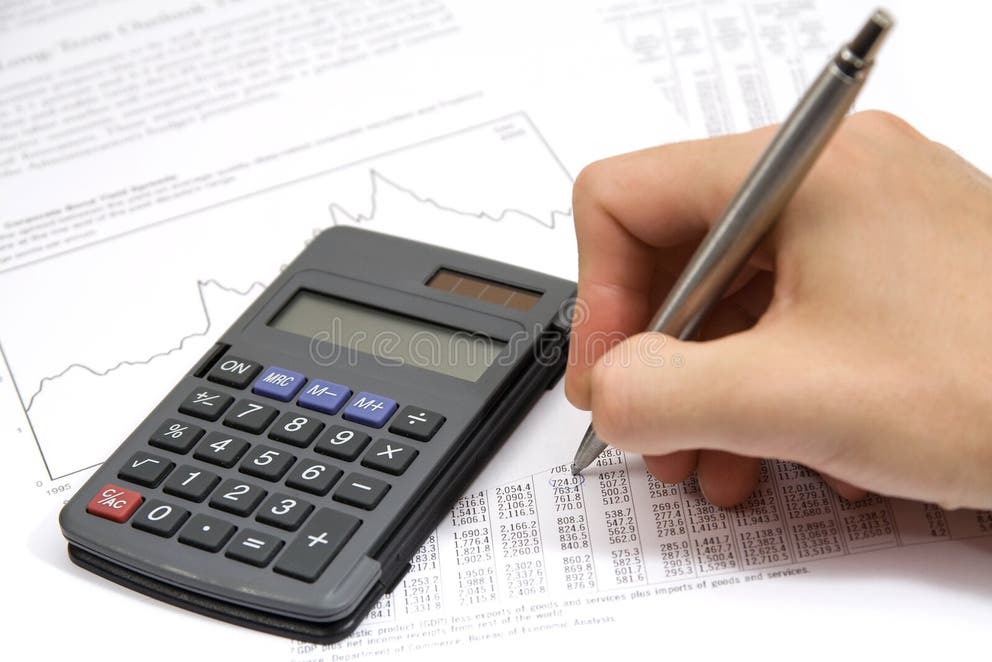 Economist stock image. Image of office, business, calculator - 5850211