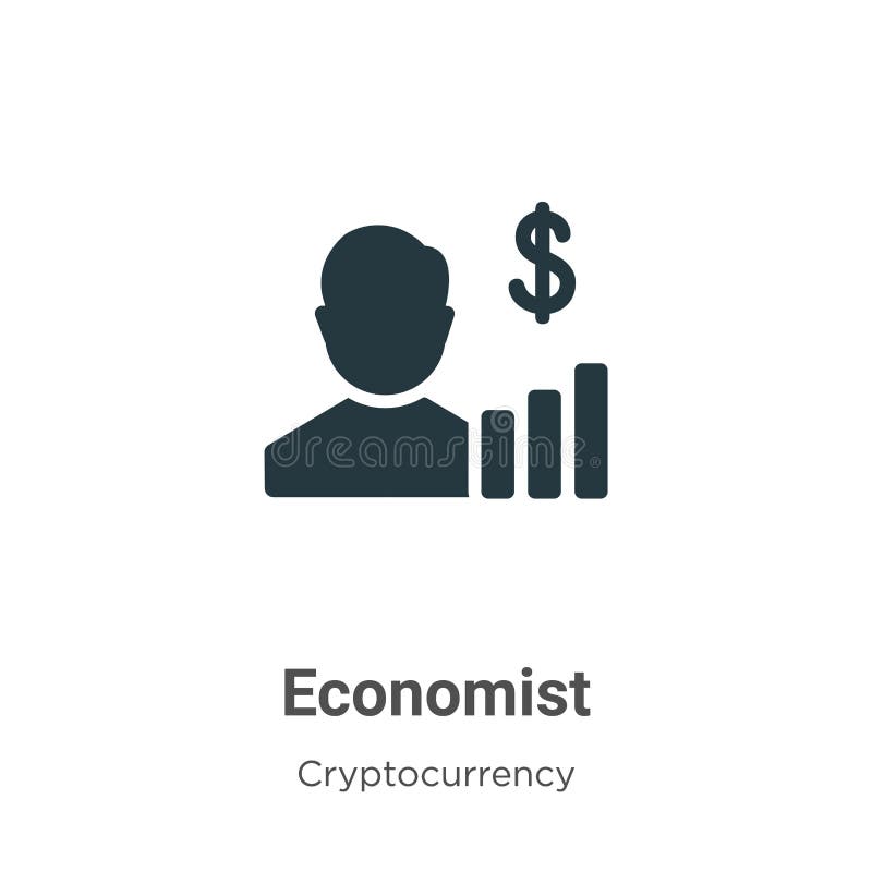 Economist Vector Icon on White Background. Flat Vector Economist Icon ...