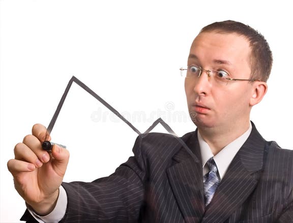 Economy in crisis stock image. Image of note, idea, person - 8150689