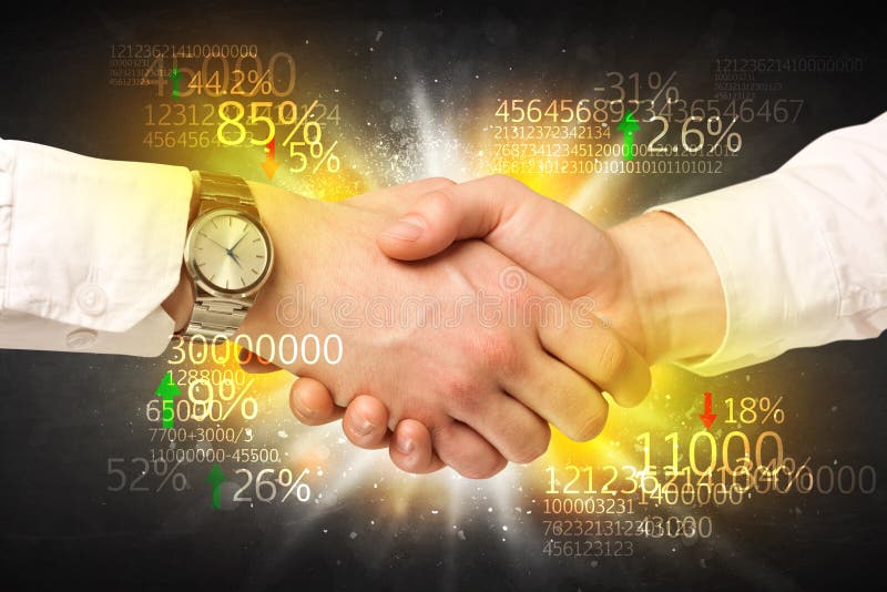Economy handshake stock photo. Image of data, banking - 49022934