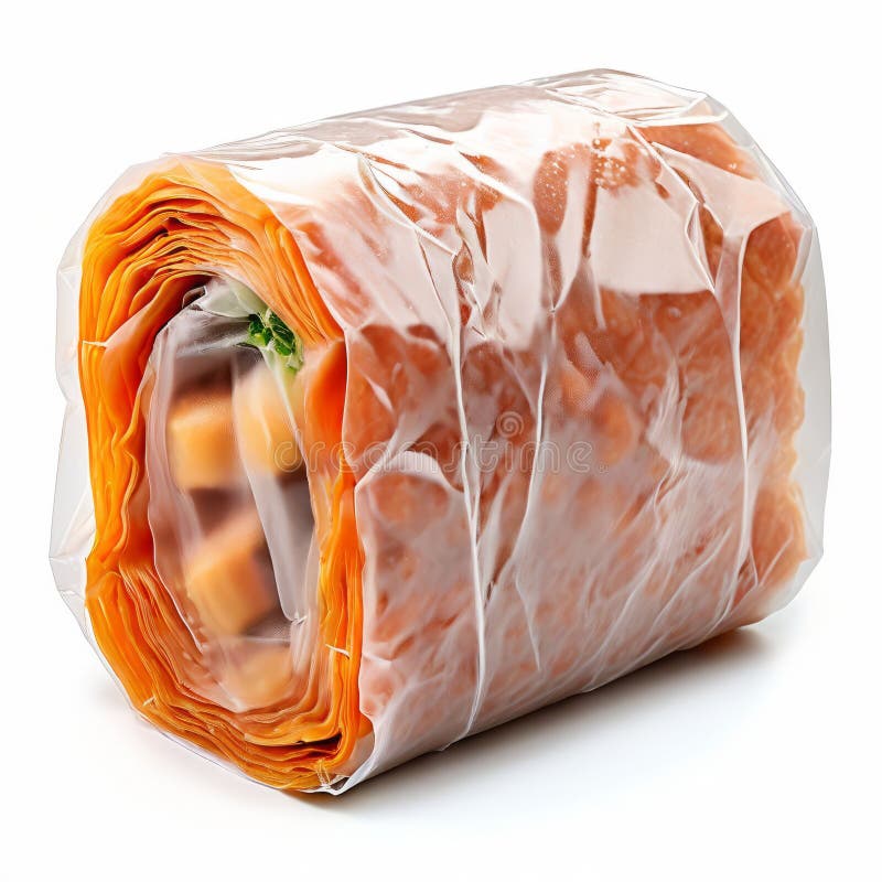Economy Size Plastic Wrap Large Sized Rolls of Plastic Stock Image ...