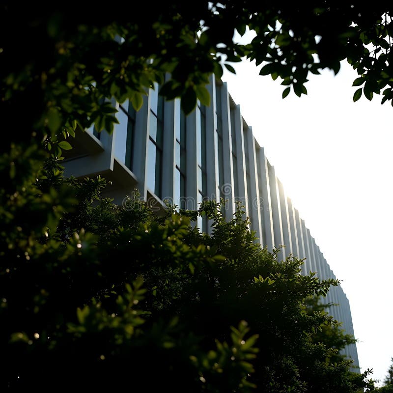 EcoSculpt Tower stock illustration. Illustration of grass - 369780509