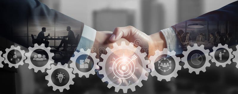 Ecosystem Business and Partnerships Strategy Concept. Business ...