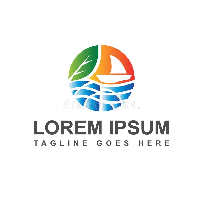 Ecosystem Environmental Conservation Logo Design Vector Illustration ...